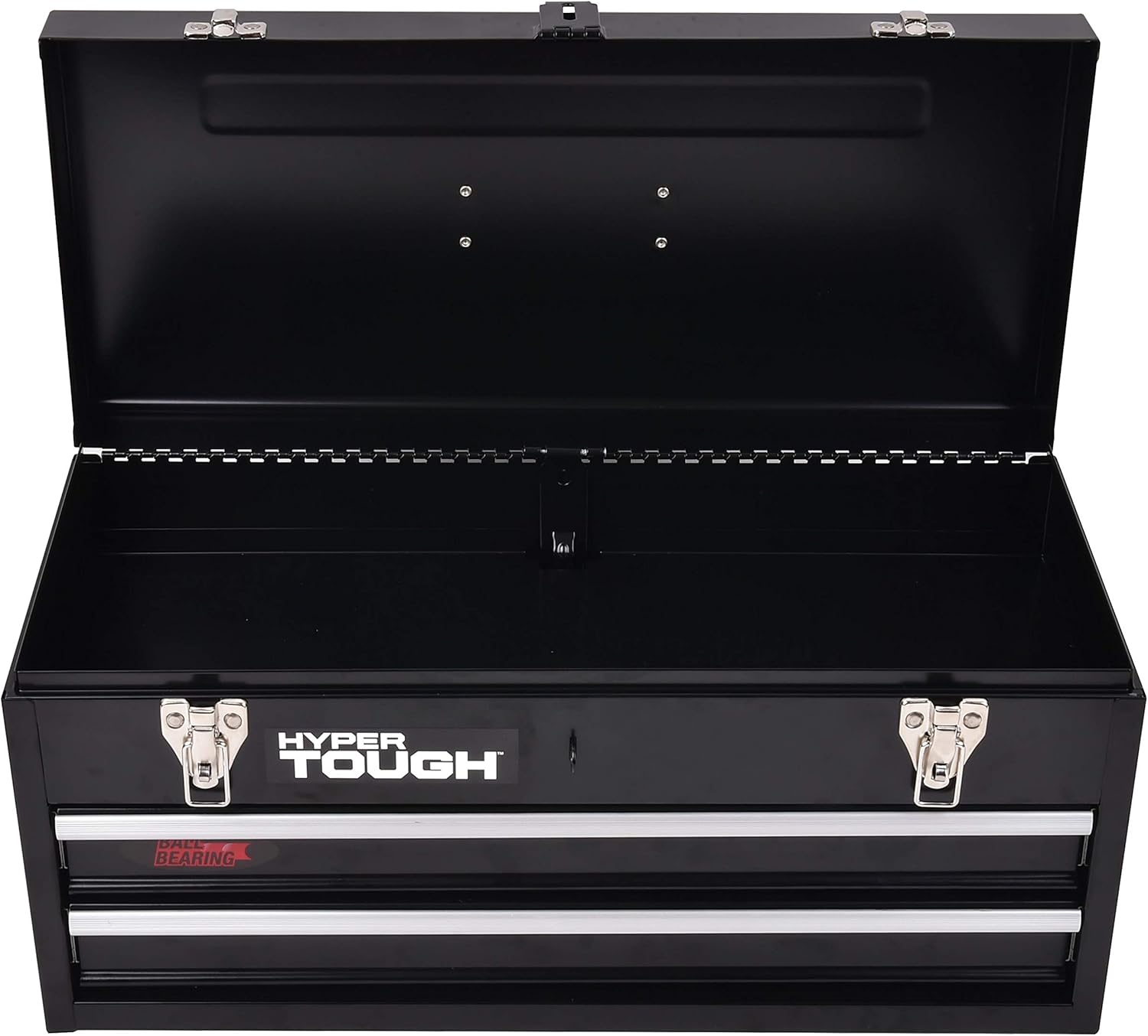 Hyper Tough Black 20 in. 2-Drawer Metal Hand Tool Box User Manual