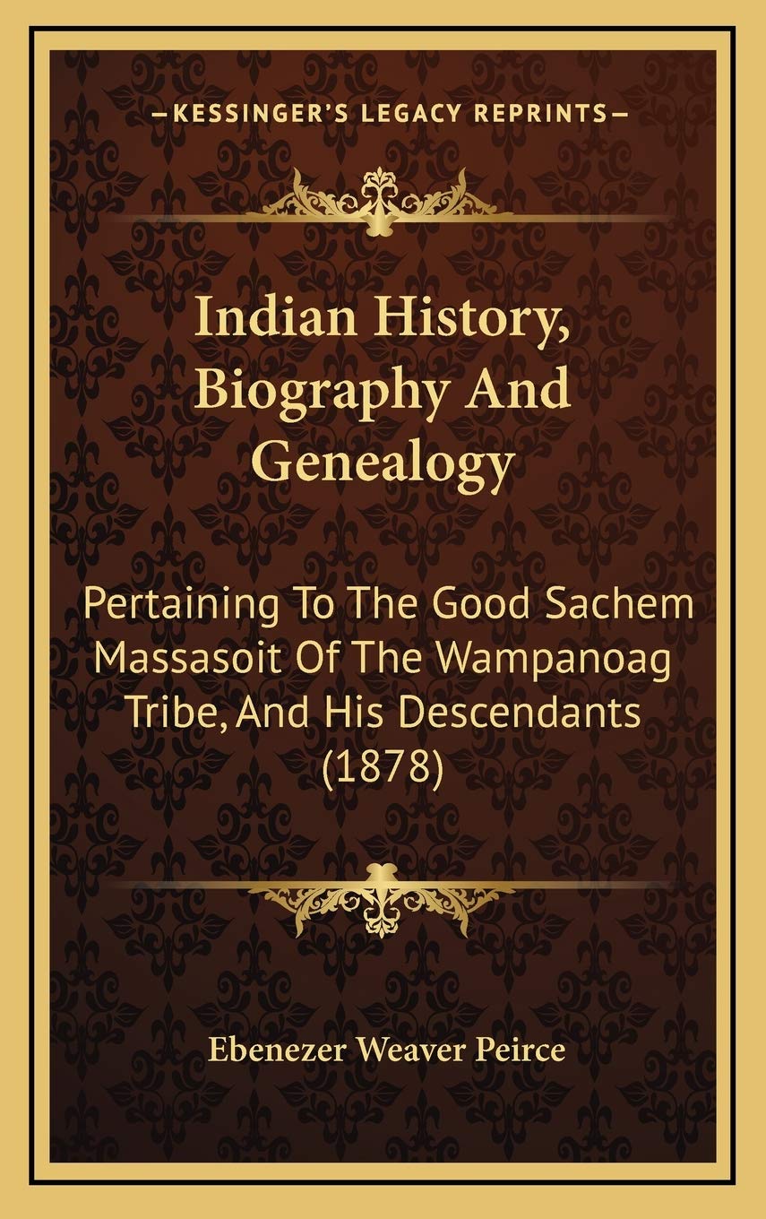 Amazon | Indian History, Biography And Genealogy: Pertaining To The ...