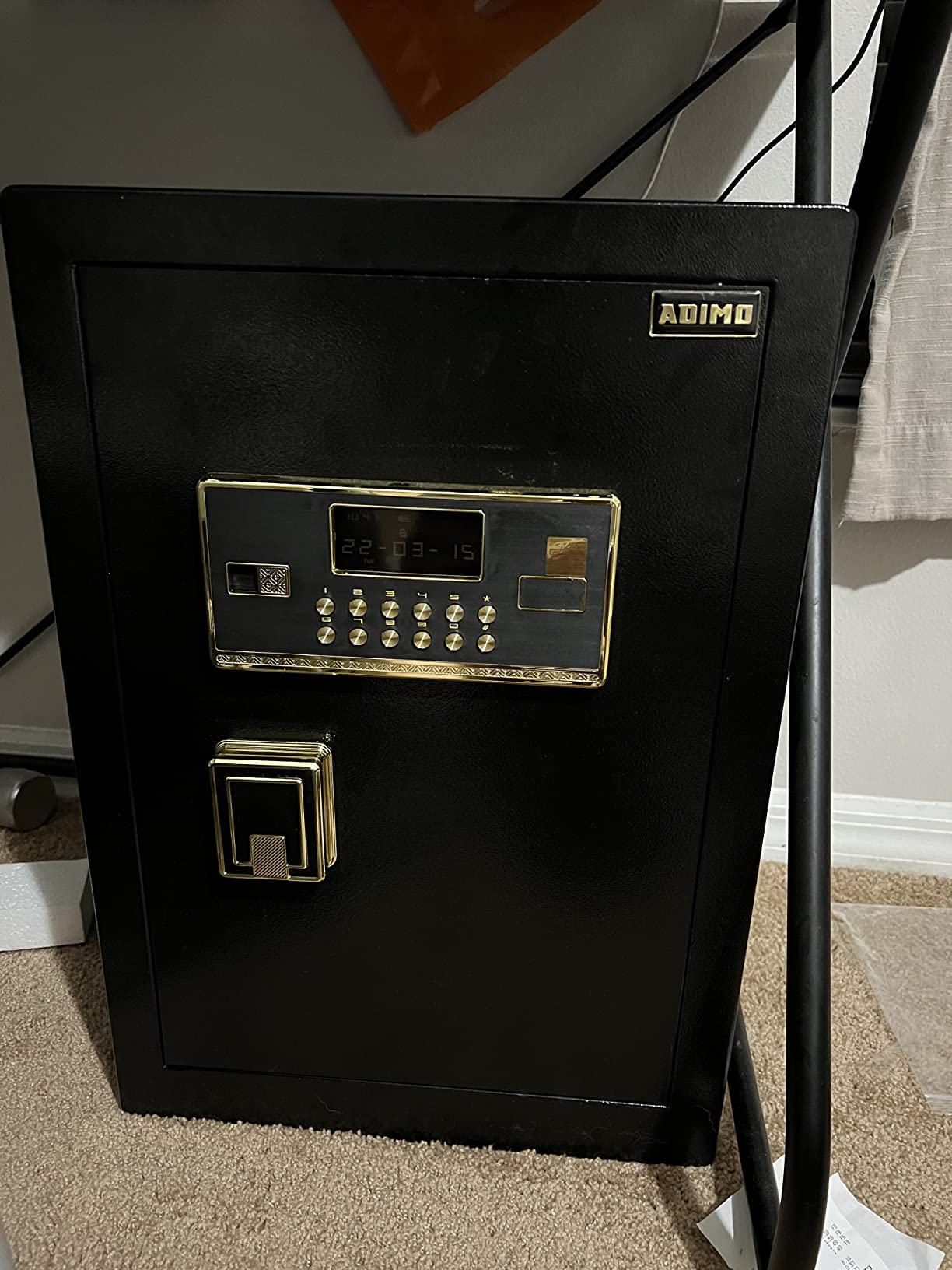$27/mo - Finance ADIMO Safe Box, Reinforced Alloy Safe, 1.2 Cubic Feet ...