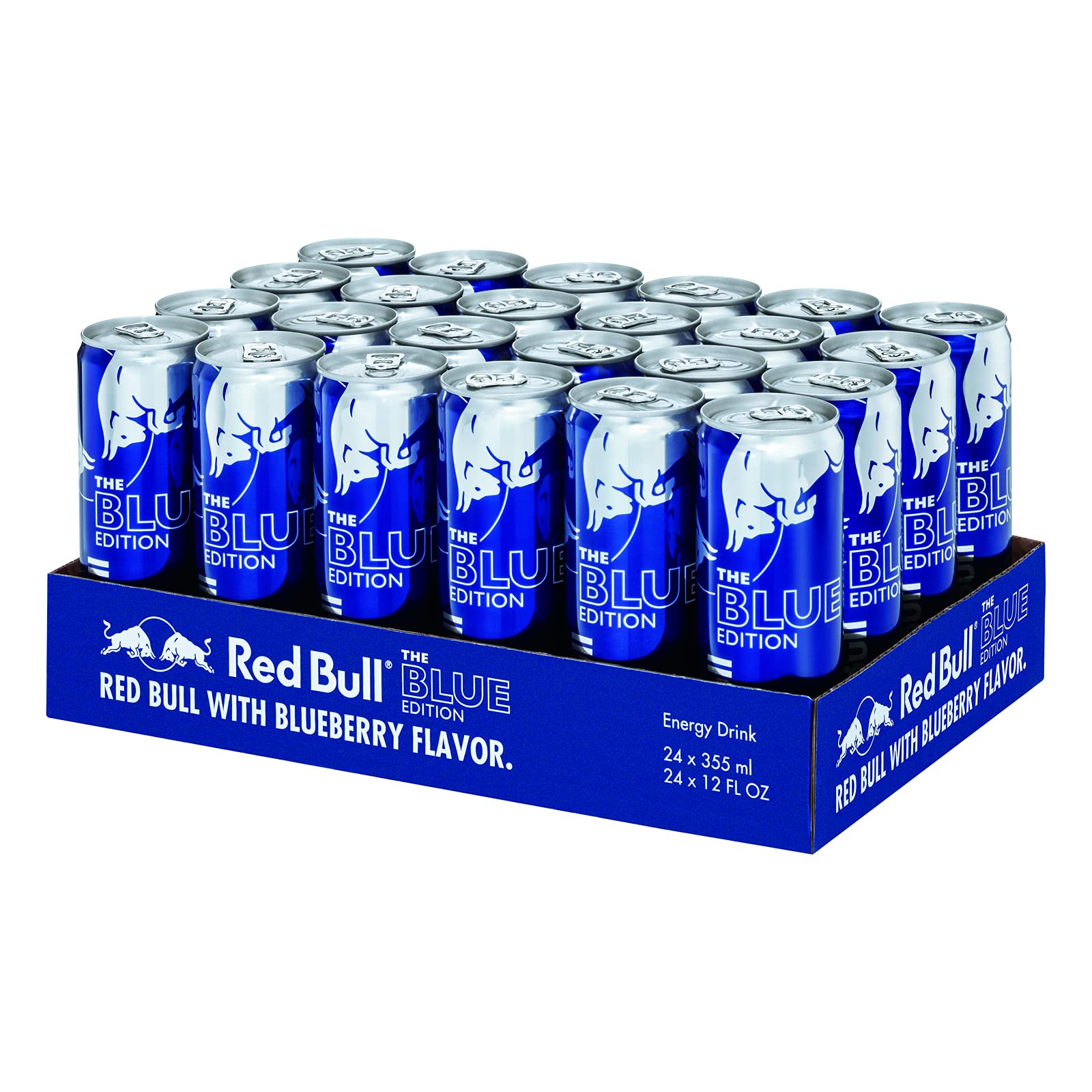 Buy Red Bull, Energy Drink, Blue Edition, Blueberry, 12 Fl.Oz (Pack of ...