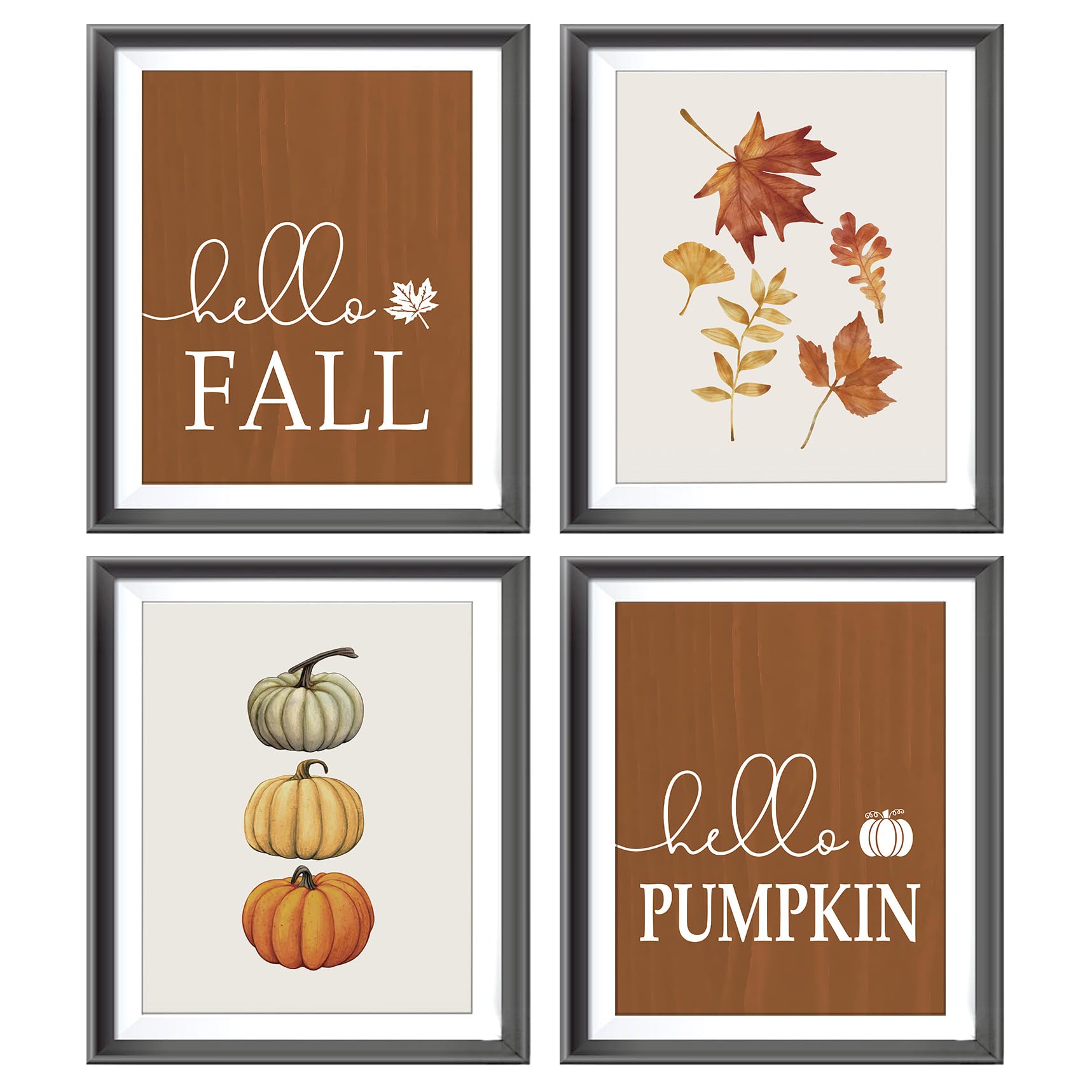 Amazon.com: AEHIE Fall Prints, Fall Wall Art, Fall Pictures Wall Decor ...