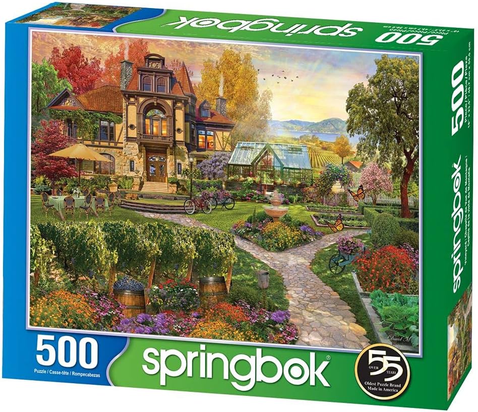 Springbok Puzzles 33-01577 500 Piece Jigsaw Puzzle, Multi-Colour - BigaMart