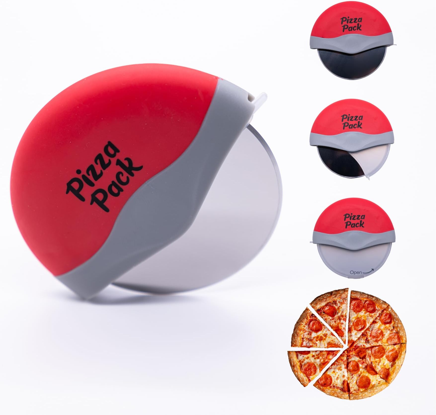 Amazon.com: Pizza Pack® Precision Cutter - Ergonomic, Stainless Steel ...