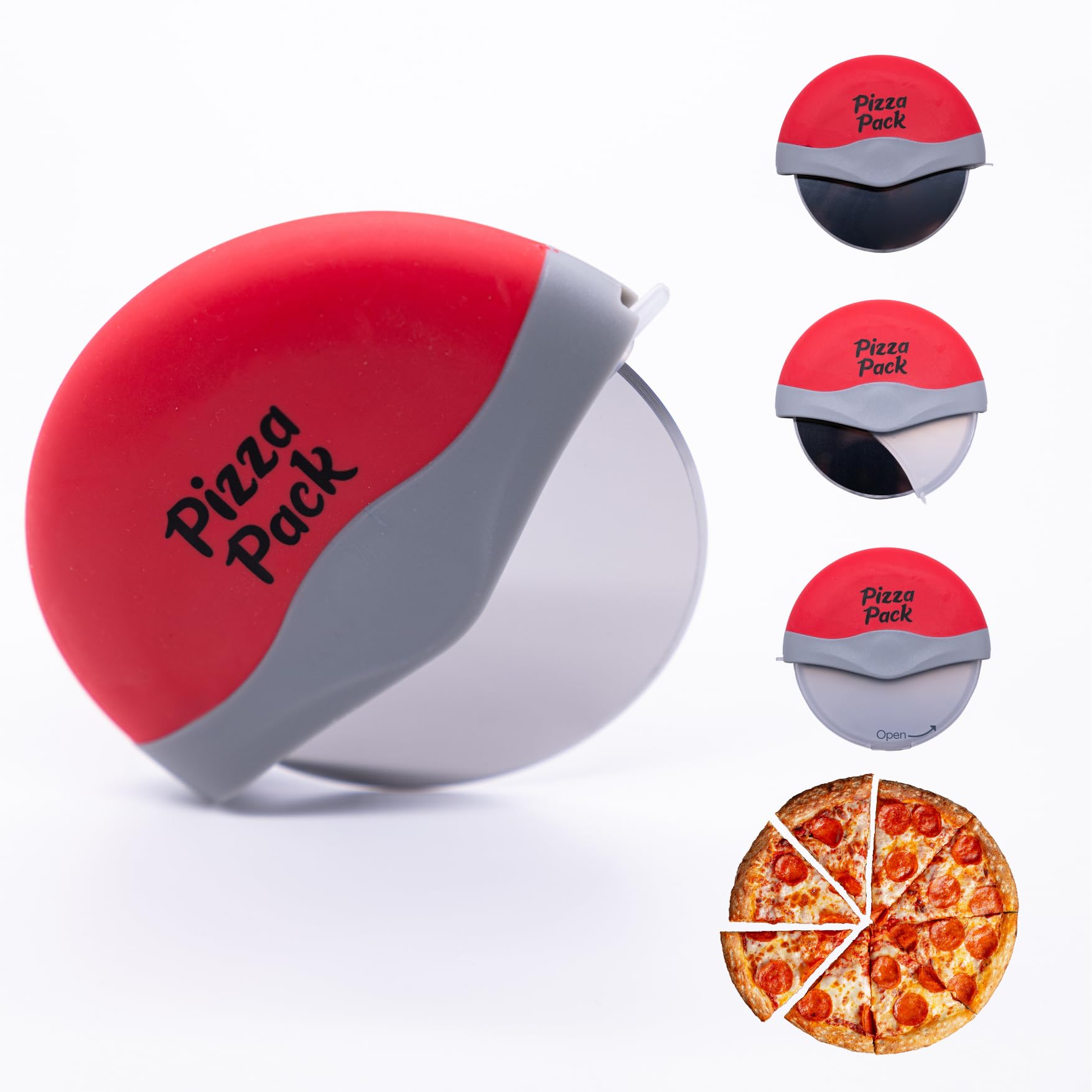 Amazon.com: Pizza Pack® Precision Cutter - Ergonomic, Stainless Steel ...