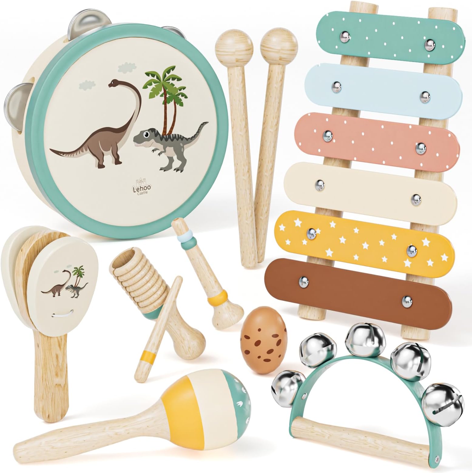 Toddler Musical Instruments International Natural Wooden Percussion ...