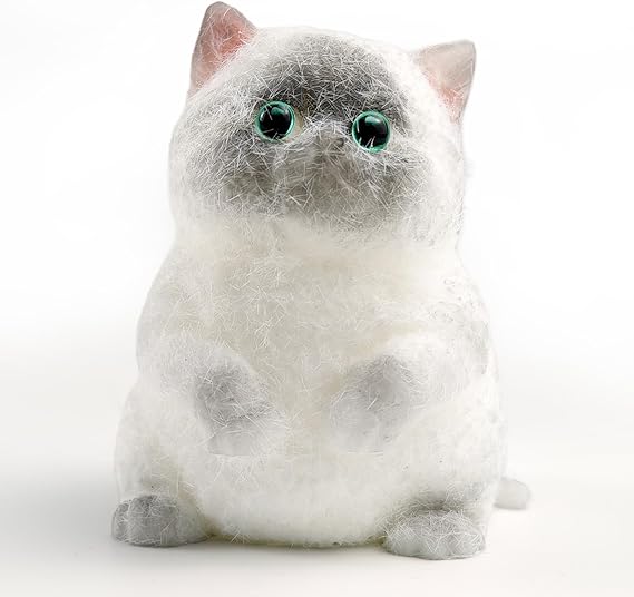Amazon.com: Gytera Squishies Fluffy Cat Fidget Toys Adults, Cute ...