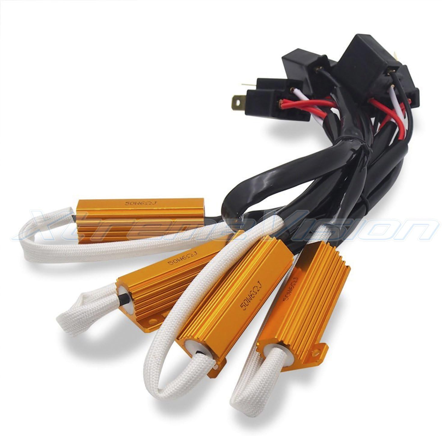 Amazon.com: Xtremevision LED Anti Flicker Resistor Decoder Plug and ...