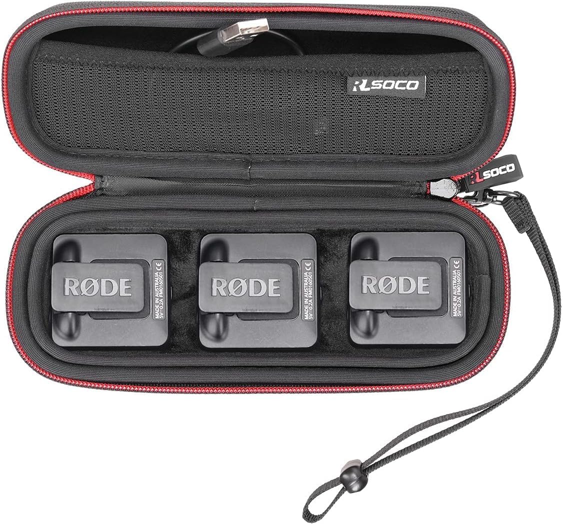 Amazon.com: Aenllosi Hard Carrying Case Compatible with Rode Wireless ...