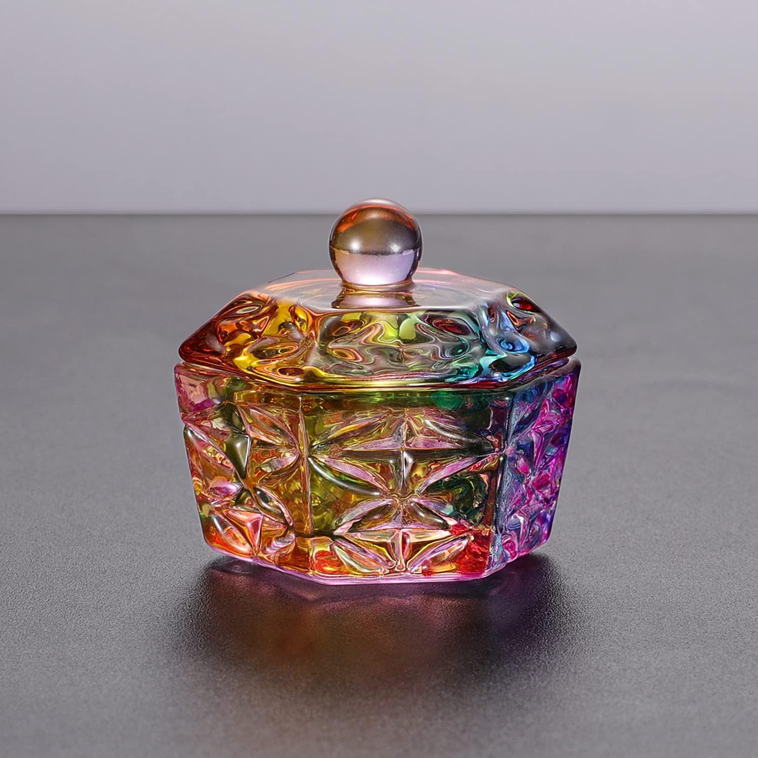 Amazon.com: Dappen Dish for Acrylic Nails, Large Monomer Dish with Lid ...