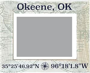 Amazon.com - R and R Imports Okeene Oklahoma Souvenir Wooden Photo ...