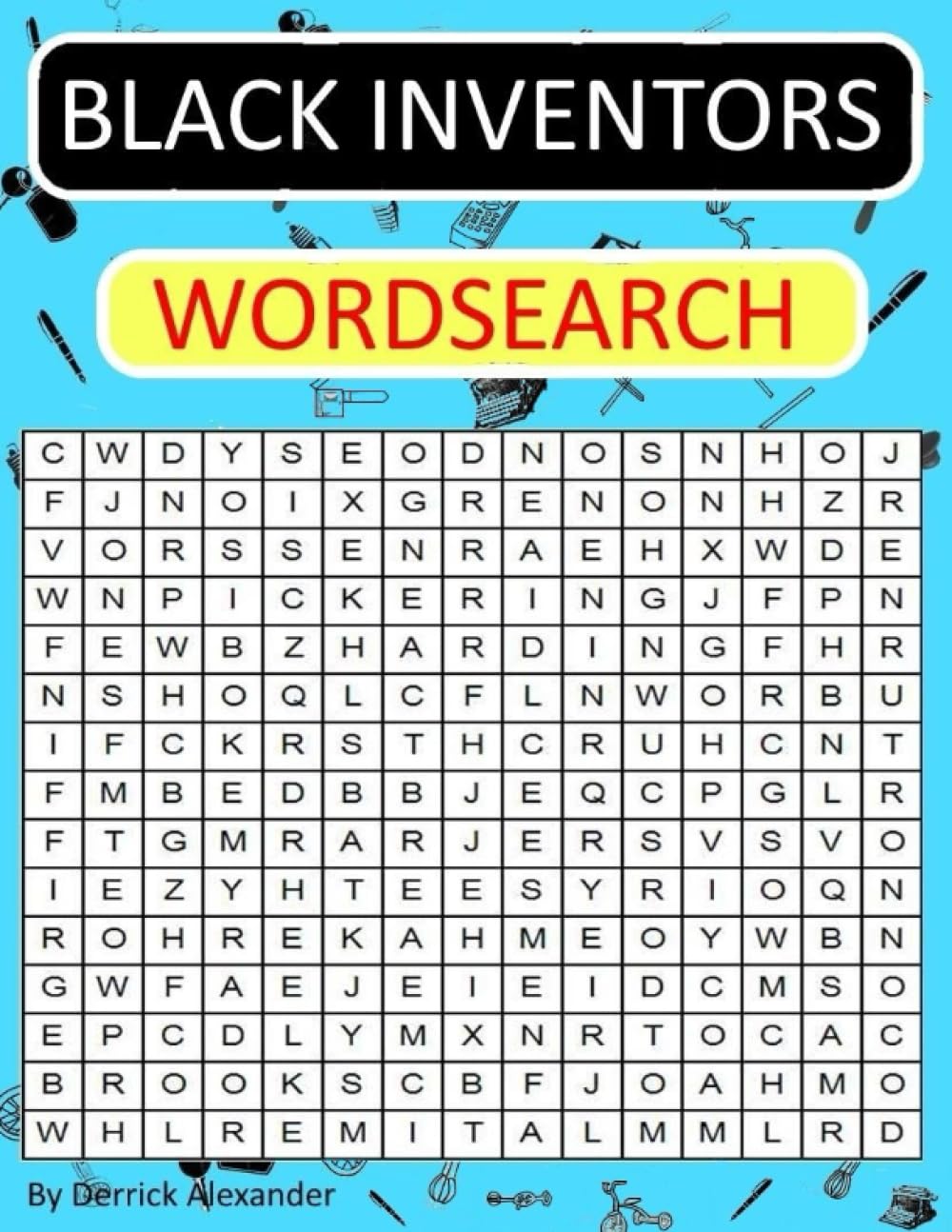 Black Inventors Word Search: Alexander, Derrick: 9781739105211: Amazon ...