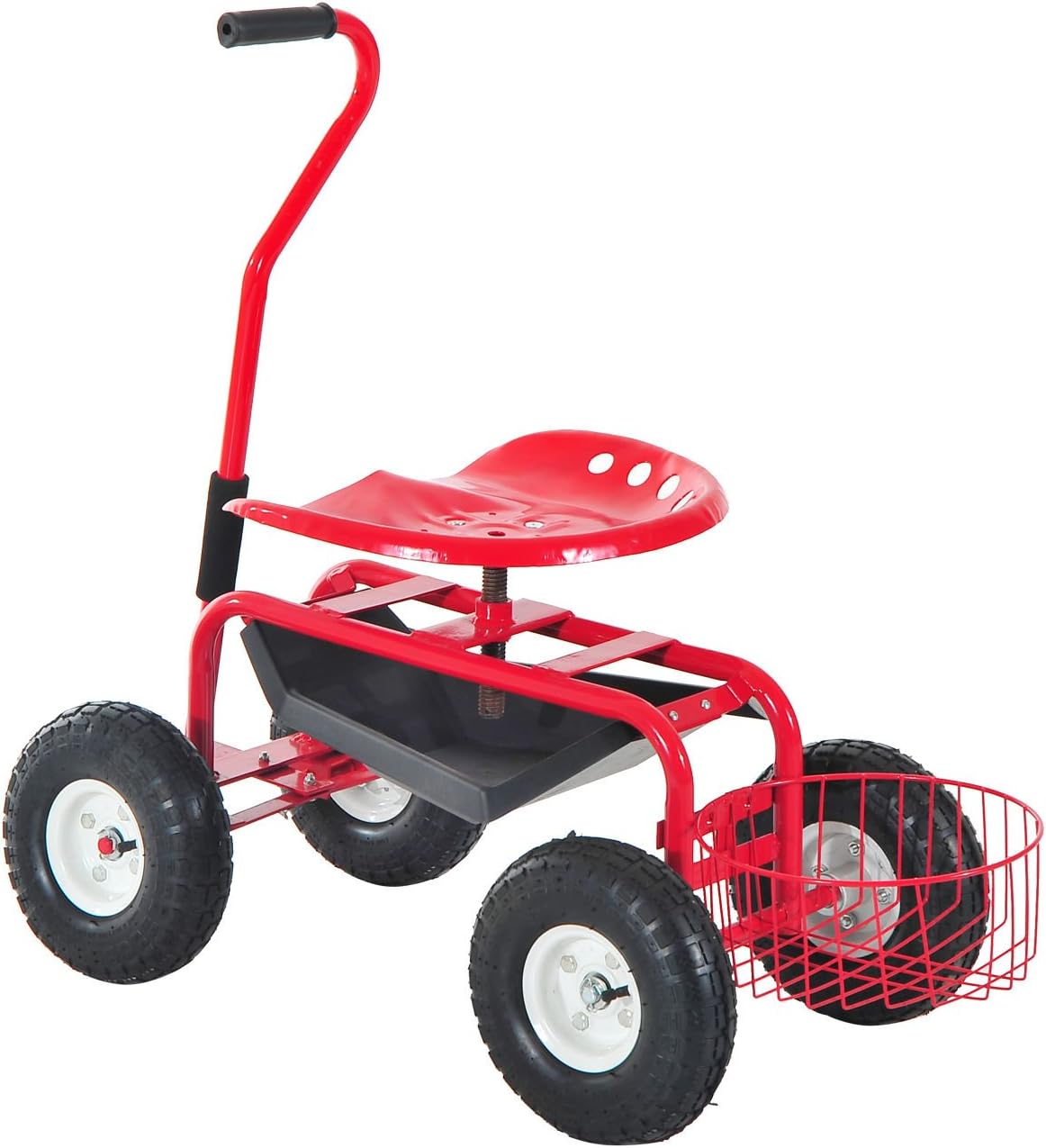 Draper 60852 Gardeners Tool Cart and Seat : Amazon.co.uk: Garden