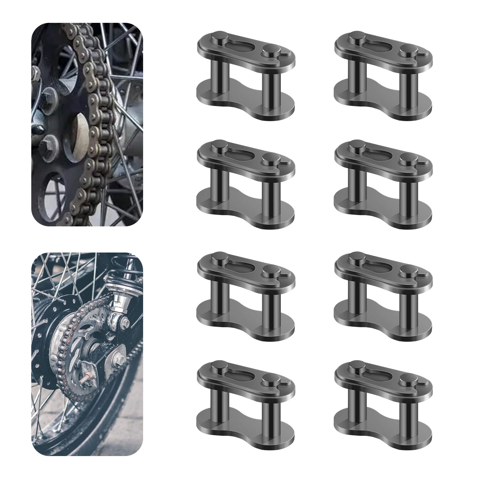 Amazon.com: Fogfar 8 Pack Drive Chain Master Link Clip, Steel Alloy ...