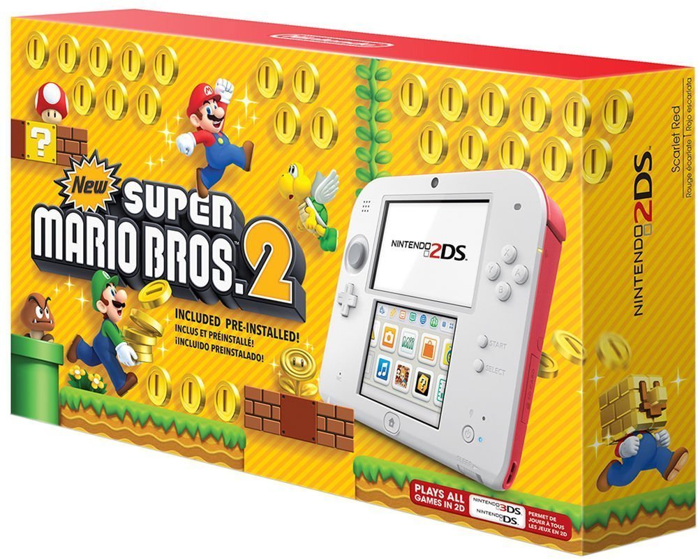 Amazon.com: Nintendo 2DS - New Super Mario Bros. 2 Edition (Renewed ...
