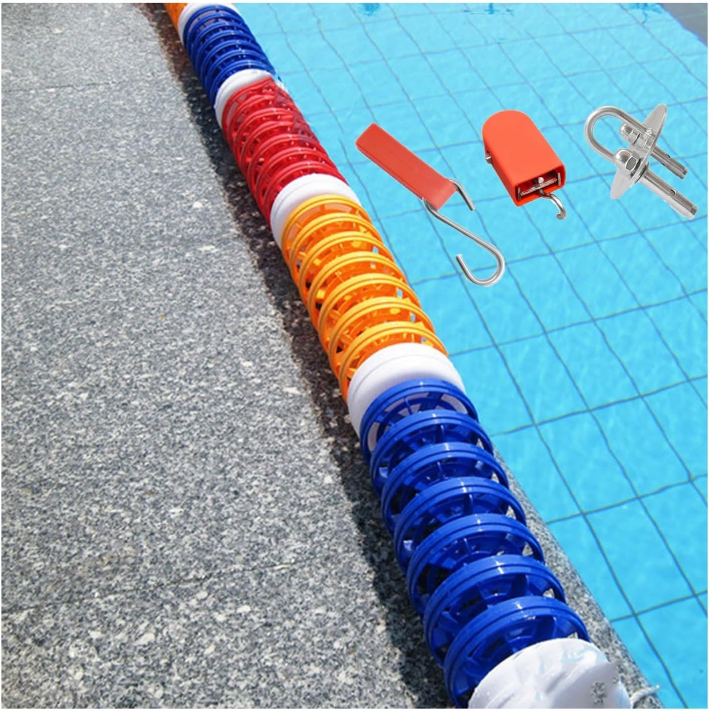 Swimming Pool Lane Rope, Safety Float Divider Rope,Floating Barrier ...