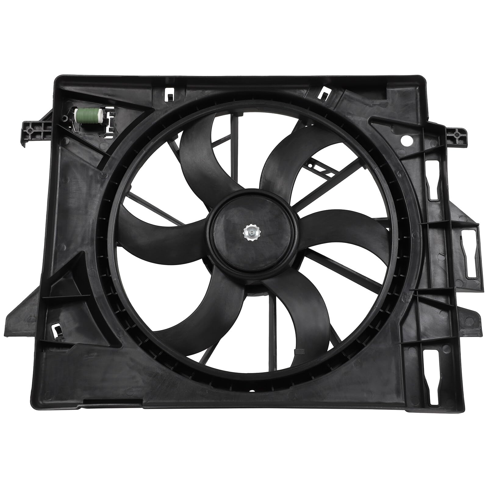 Radiator Cooling Fan Assembly Engine Cooling Fan Motor Relay Radiator ...