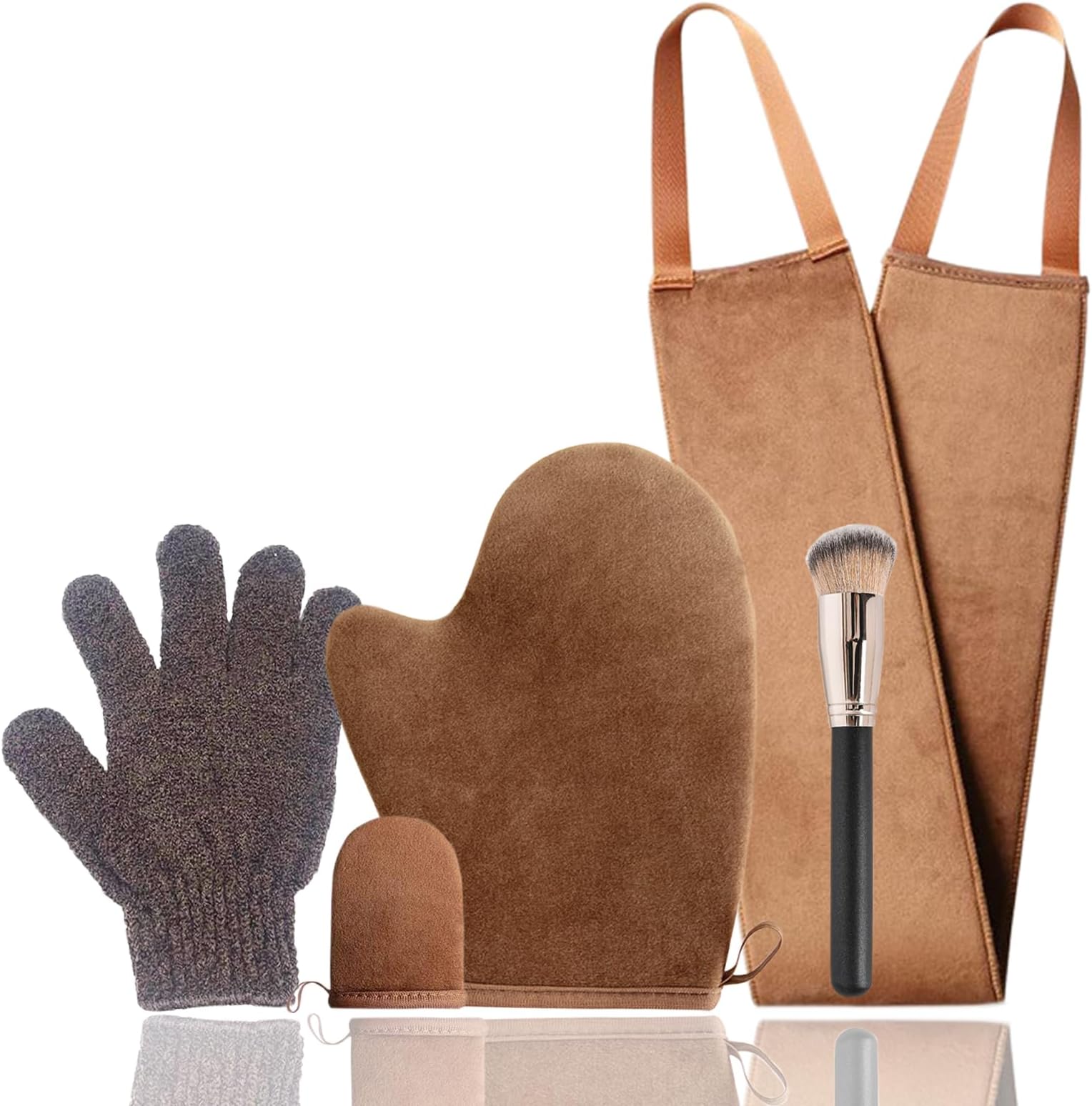 Amazon.com: Self Tanning Mitt Applicator Kit, 5 Pieces Self Tanner ...