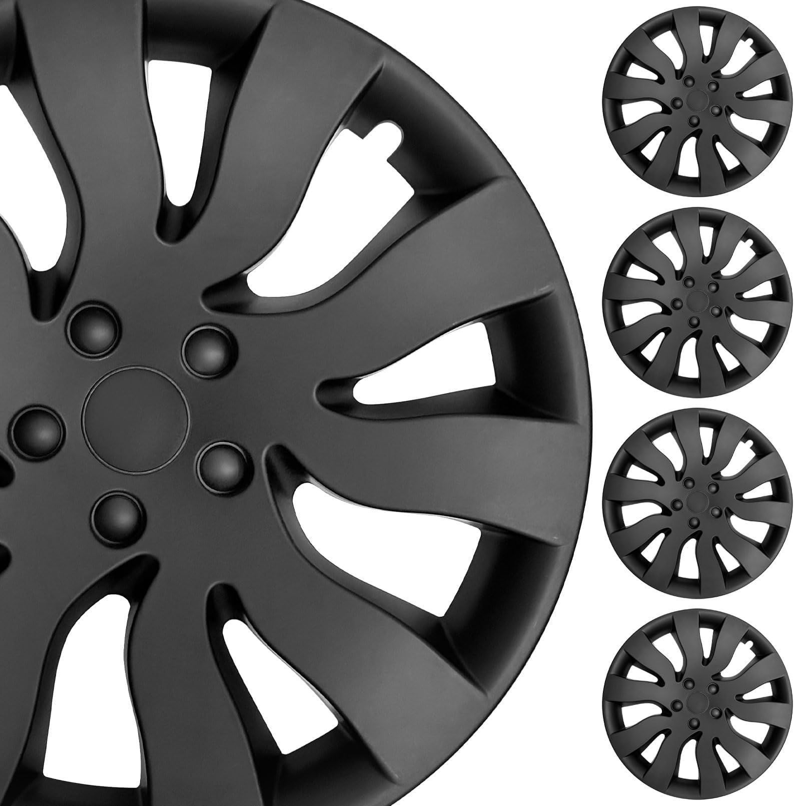 Amazon.com: Rongxu Auto Wheel Covers 18 Inch Hubcaps Fit for 2017-2023 ...