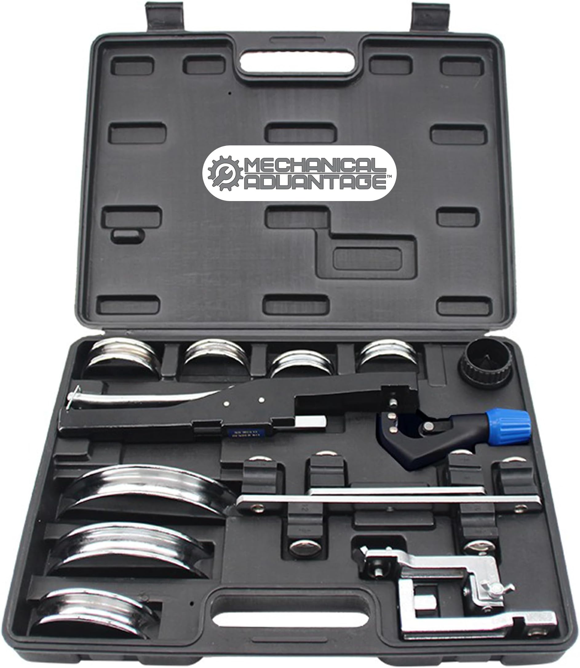 Tube Pipe Bender Bending Kit - Refrigeration Ratcheting Tubing Benders ...