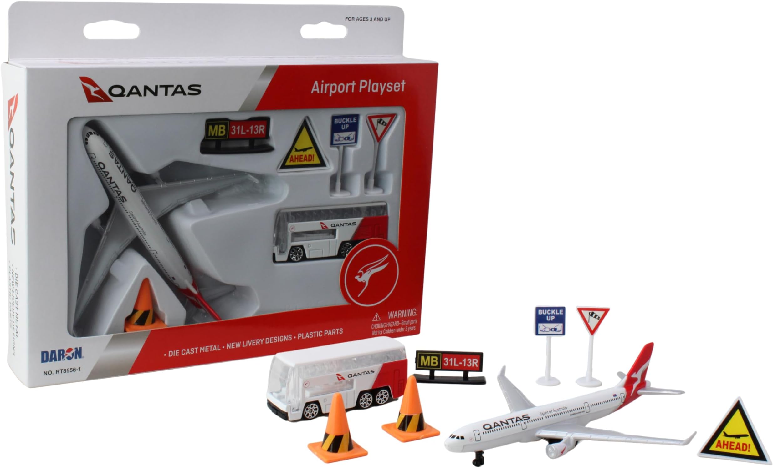 Realtoy Qantas B747 Aeroplane Toy Model : Amazon.com.au: Toys & Games