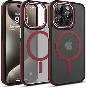 Amazon.com: Hitaoyou for iPhone 15 Pro Max Case,iPhone 15 Pro Max Magnetic Case [Compatible with ...