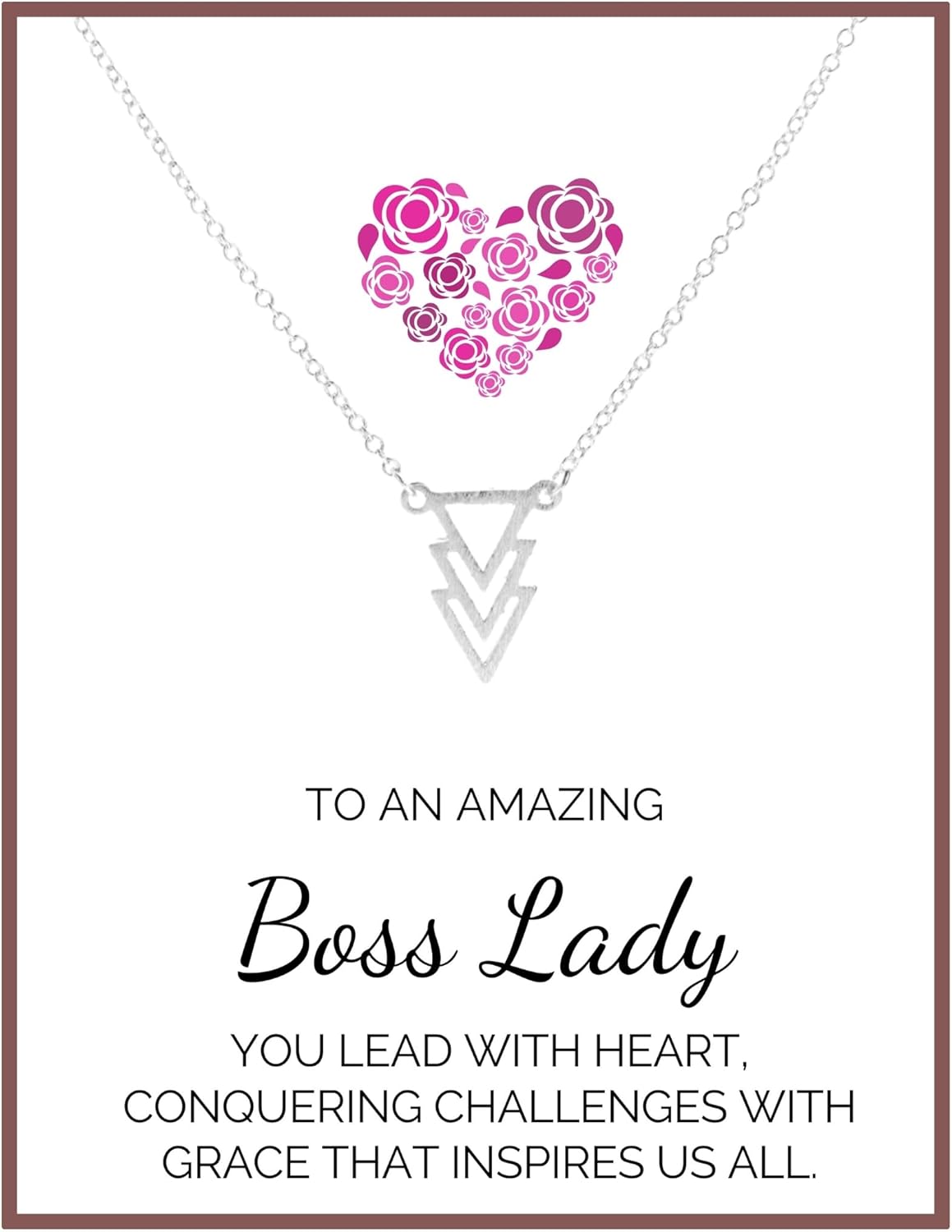 Amazon.com: VIY Personal Card Boss lady gifts for women, National boss ...