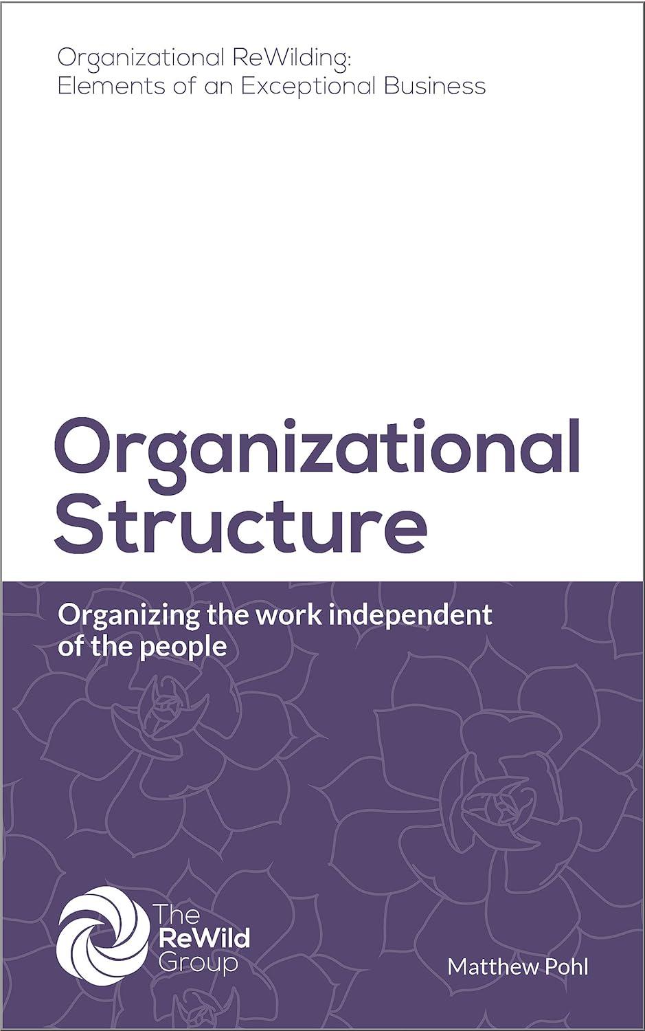 Organizational Structure: Organizing the work independent of the people ...