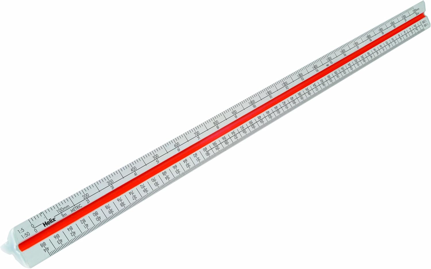 Helix 45cm Tri-Scale Triangular Ruler : Amazon.co.uk: Stationery ...