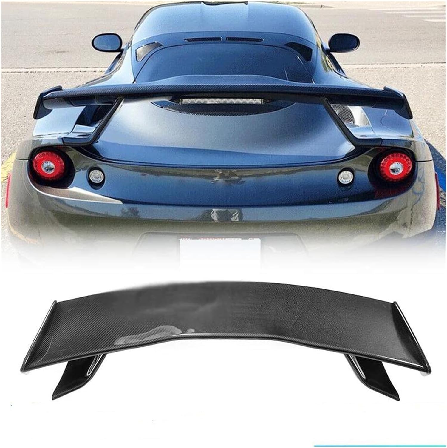 Car Rear Spoilers Car Rear Trunk Spoiler Wing Carbon Fiber For LOTUS ...