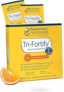 Amazon.com: Researched Nutritionals Liposomal Glutathione (450mg ...
