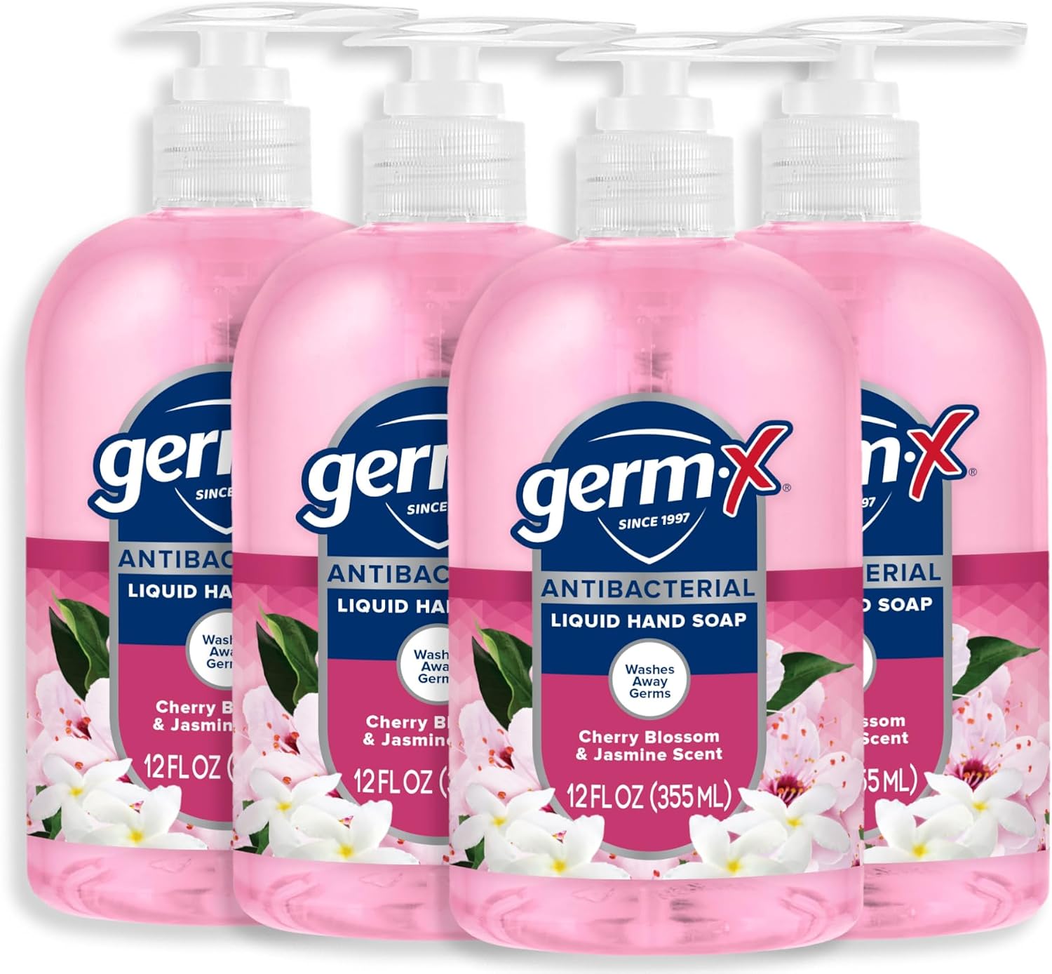 Amazon.com: Germ-X Antibacterial Hand Soap, Moisturizing Liquid Hand ...