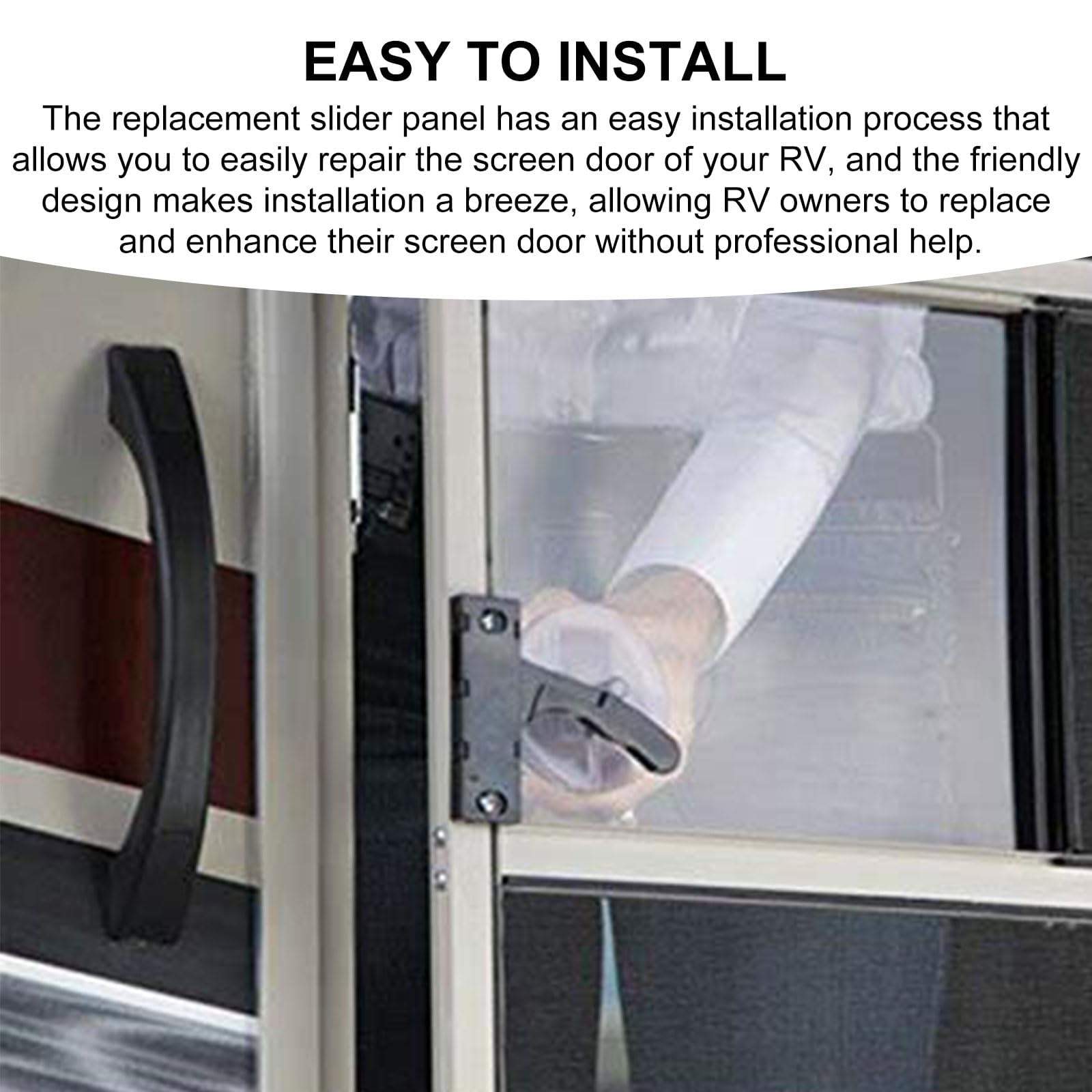 Slider Door Screen Screen Door RV Slider Panel, Easy Installation Clear ...