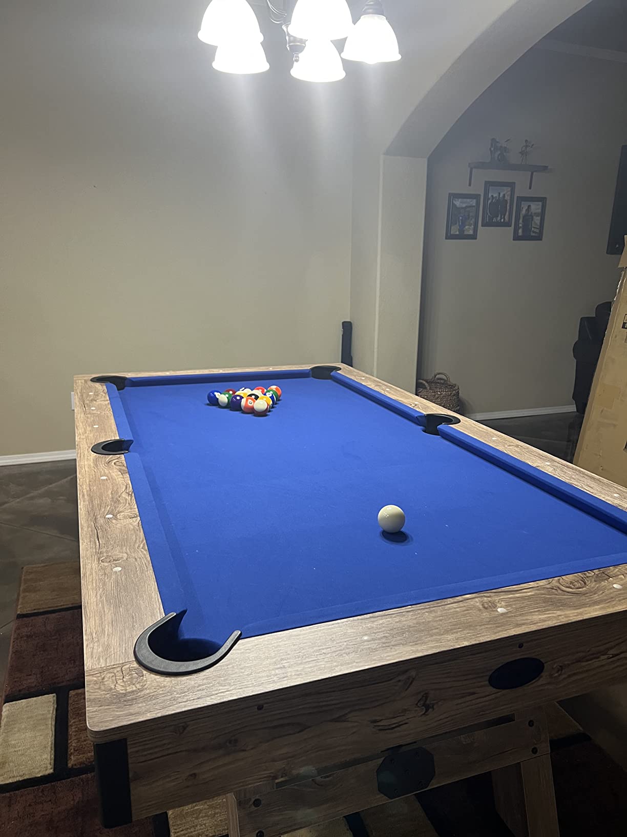 $67/mo - Finance GoSports 7 ft Pool Table with Wood Finish - Modern ...