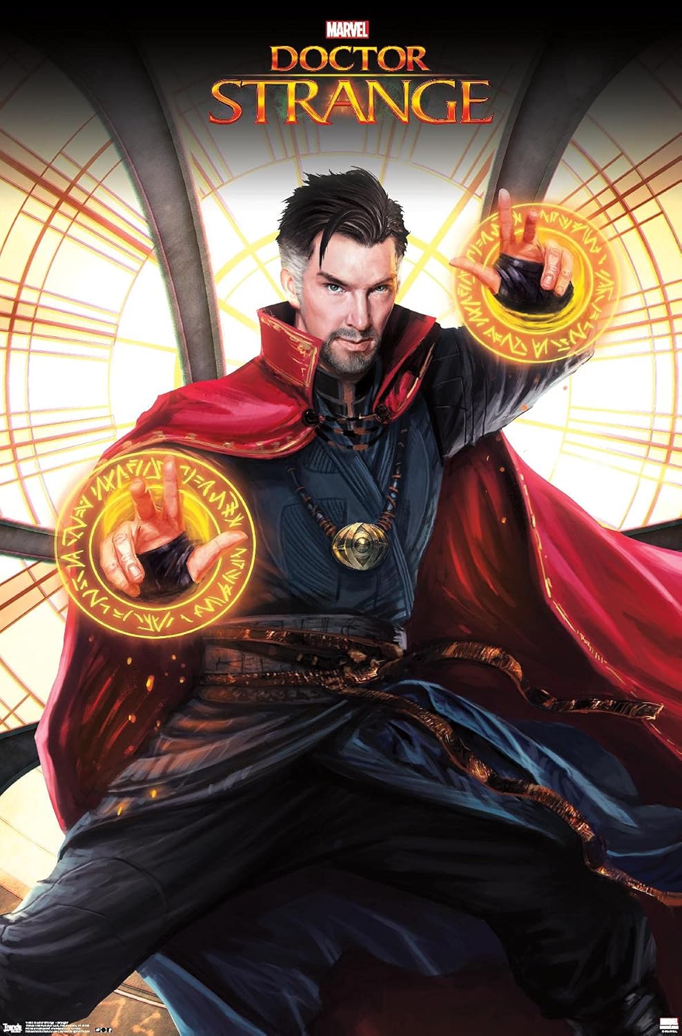 Amazon.com: Trends International Marvel Doctor Strange - Skylight Wall ...
