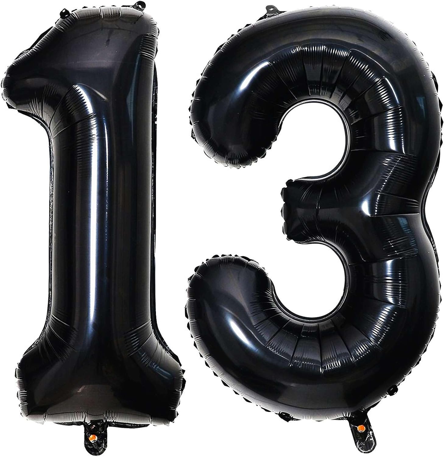 Amazon.com: Lovoir 40 Inch Black 31 Number Balloon 13 Large Size Jumbo ...