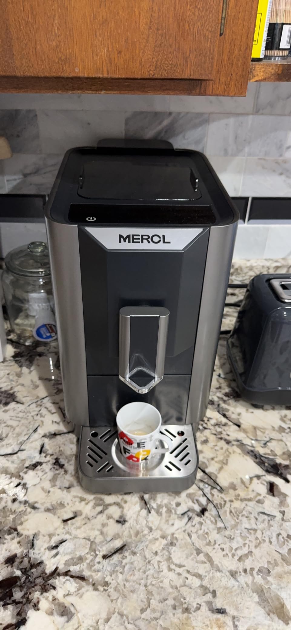 $12/mo - Finance MEROL Automatic Espresso Coffee Machine, 19 Bar ...