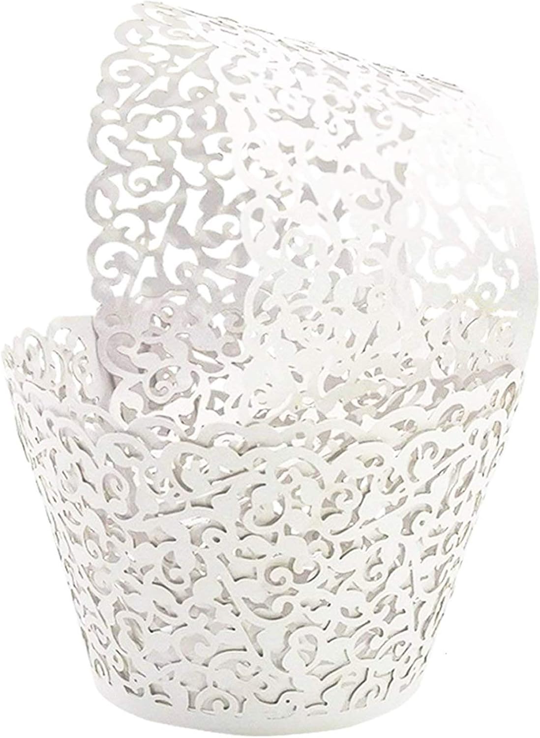 Amazon.com: GOLF 100Pcs Cupcake Wrappers Artistic Bake Cake Paper ...