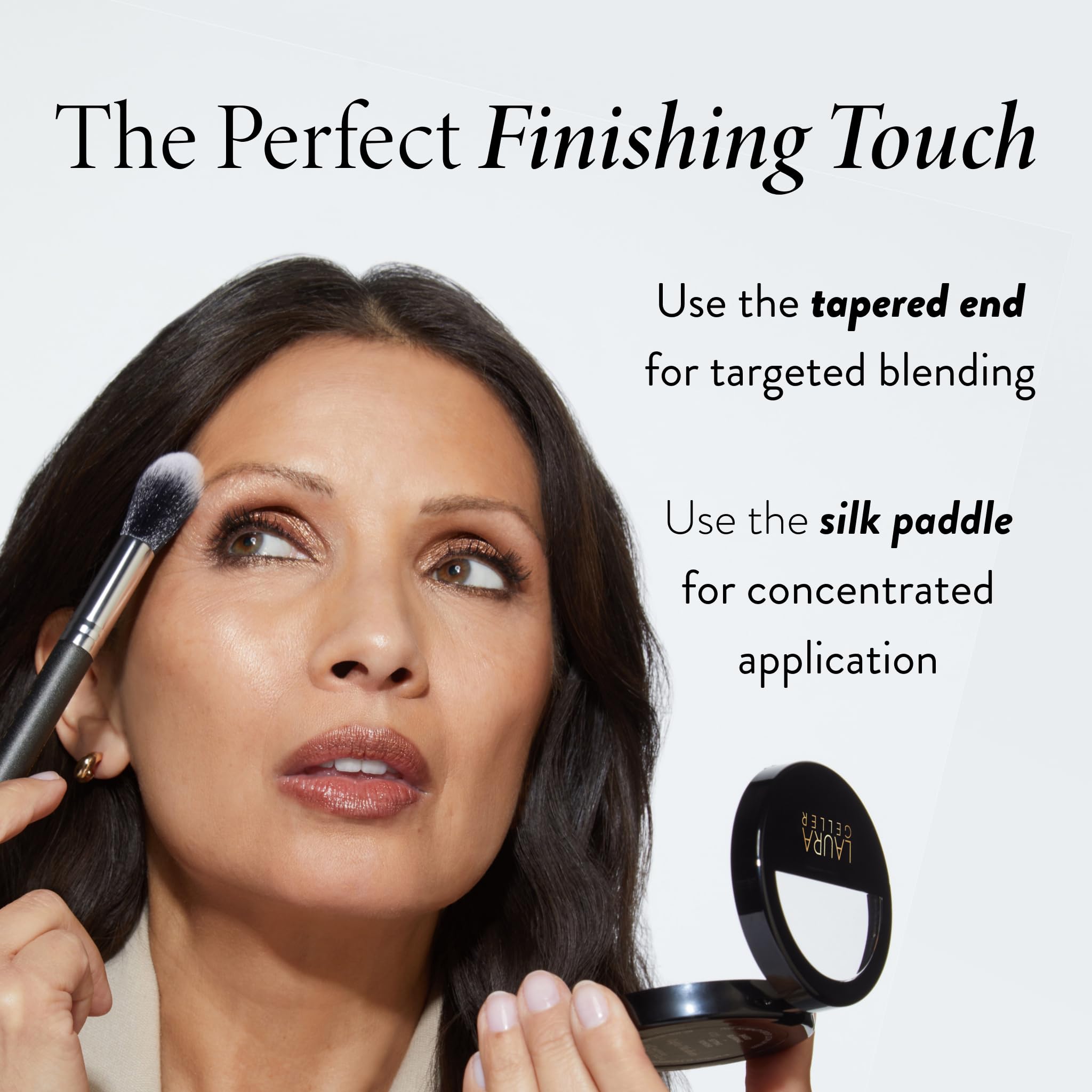 Snapklik.com : Dual-Ended Setting Powder Brush