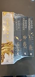 The Plated Prisoner Series 4 Books Collection Set (Gild, Glint, Gleam & Glow): Raven Kennedy ...