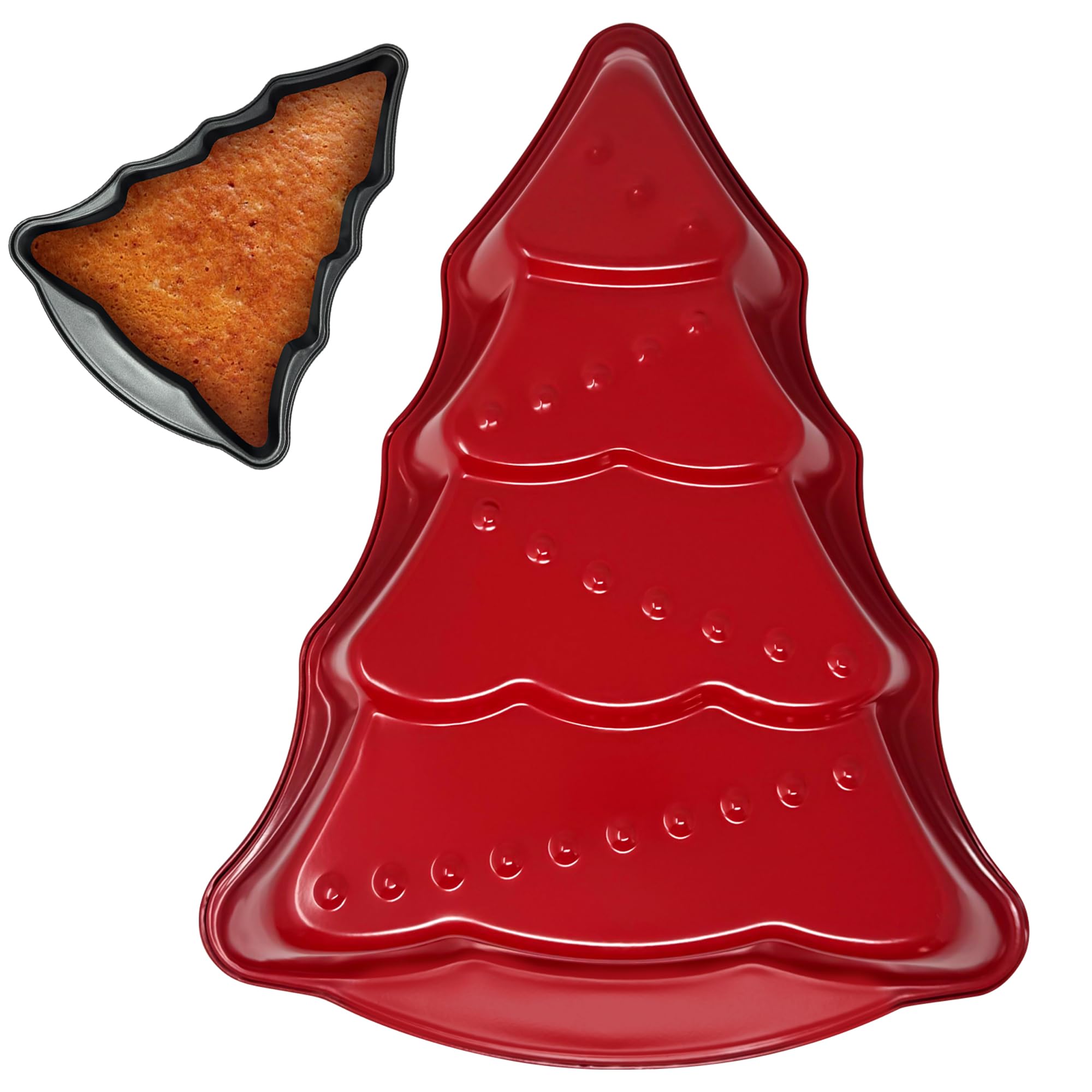 Christmas Tree Shaped Cake Pan Christmas Tree Silicone Cake Pan 3d Non