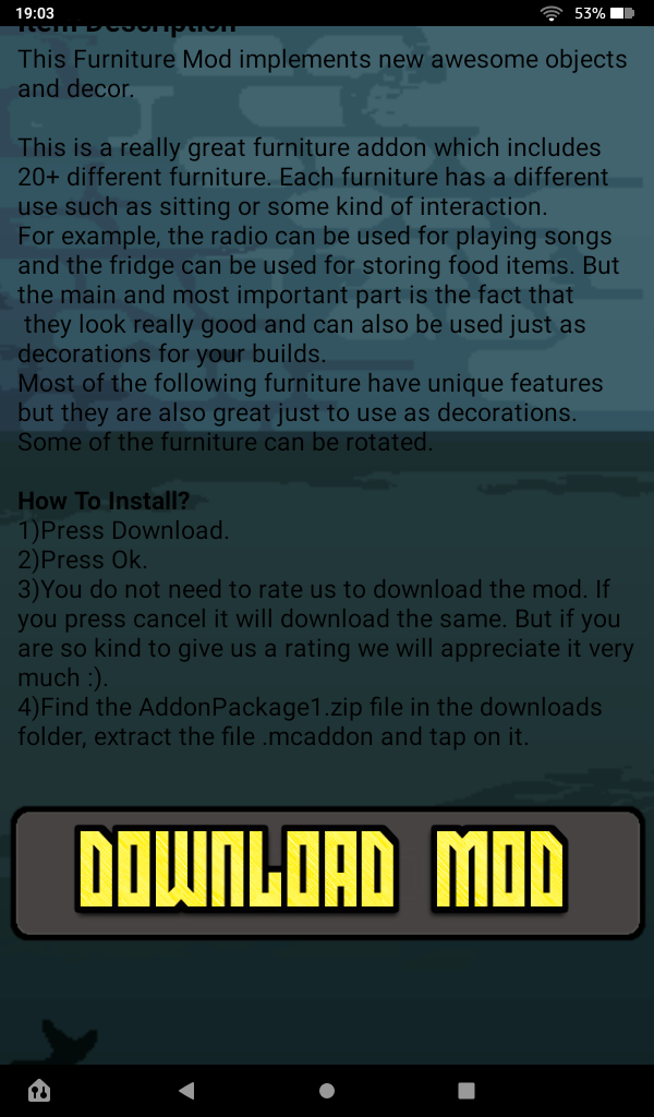 Furniture Mod:Amazon.de:Appstore for Android
