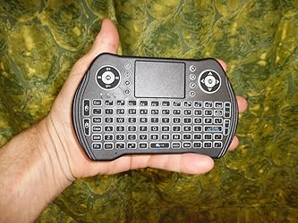 Amazon.com: BL Mini Wireless Keyboard Remote Control with Touchpad ...