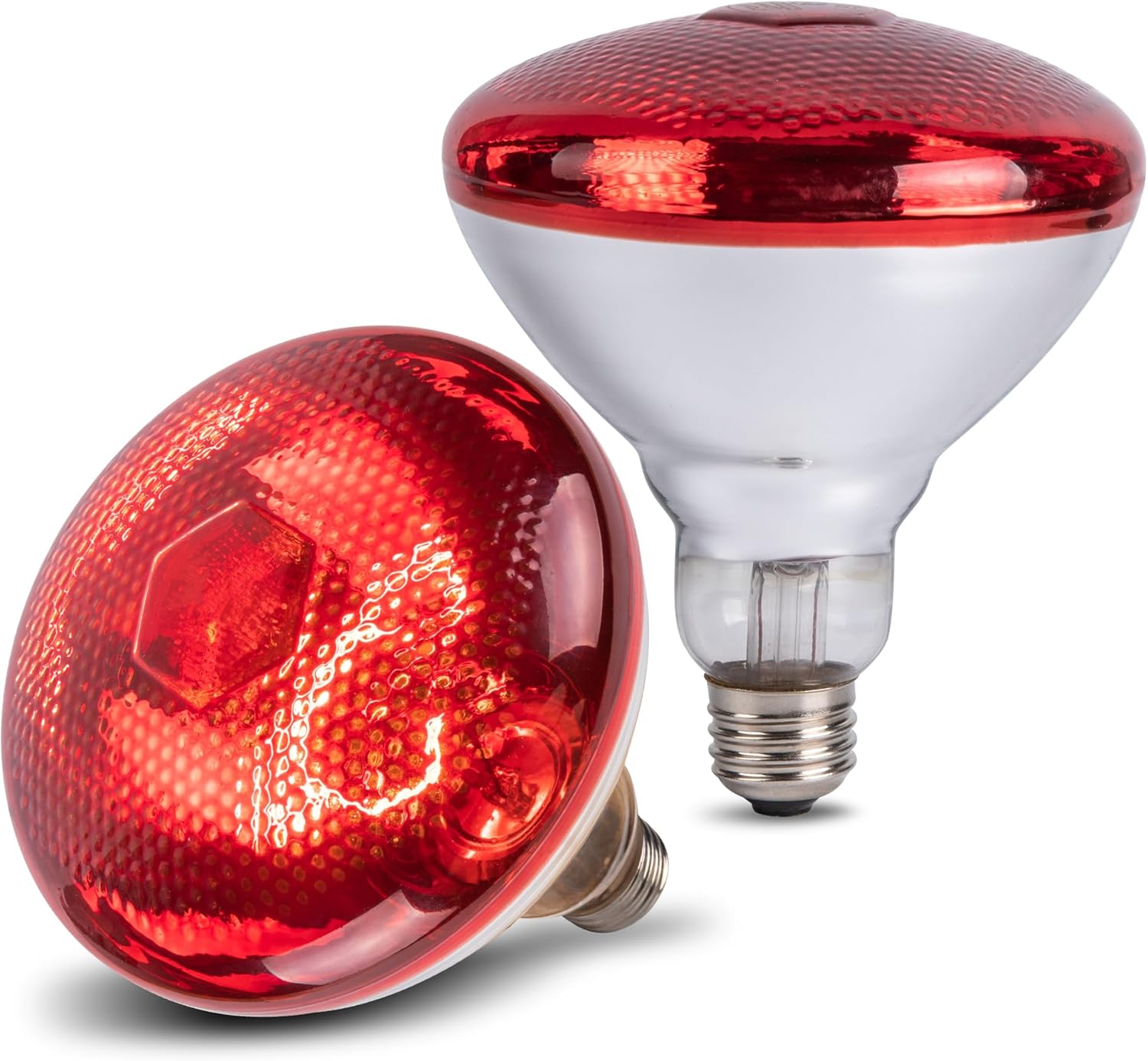 Wesome Lighting 250W Chicken Heat Lamp Bulbs, PAR38 Heat Lamp for ...