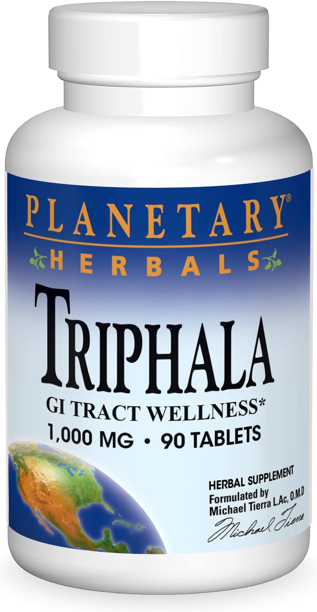 Amazon.com: Planetary Herbals Triphala 1000mg - 90 Tablets : Health ...
