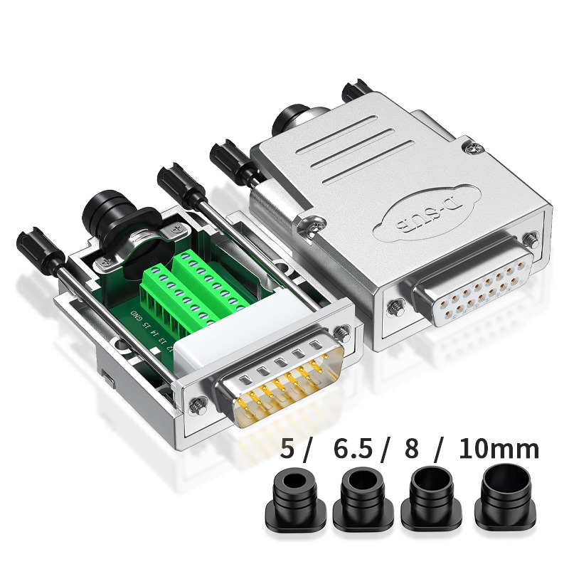 Watch DB15 D-SUB 15PIN Solderless Serial Connector on Amazon Live