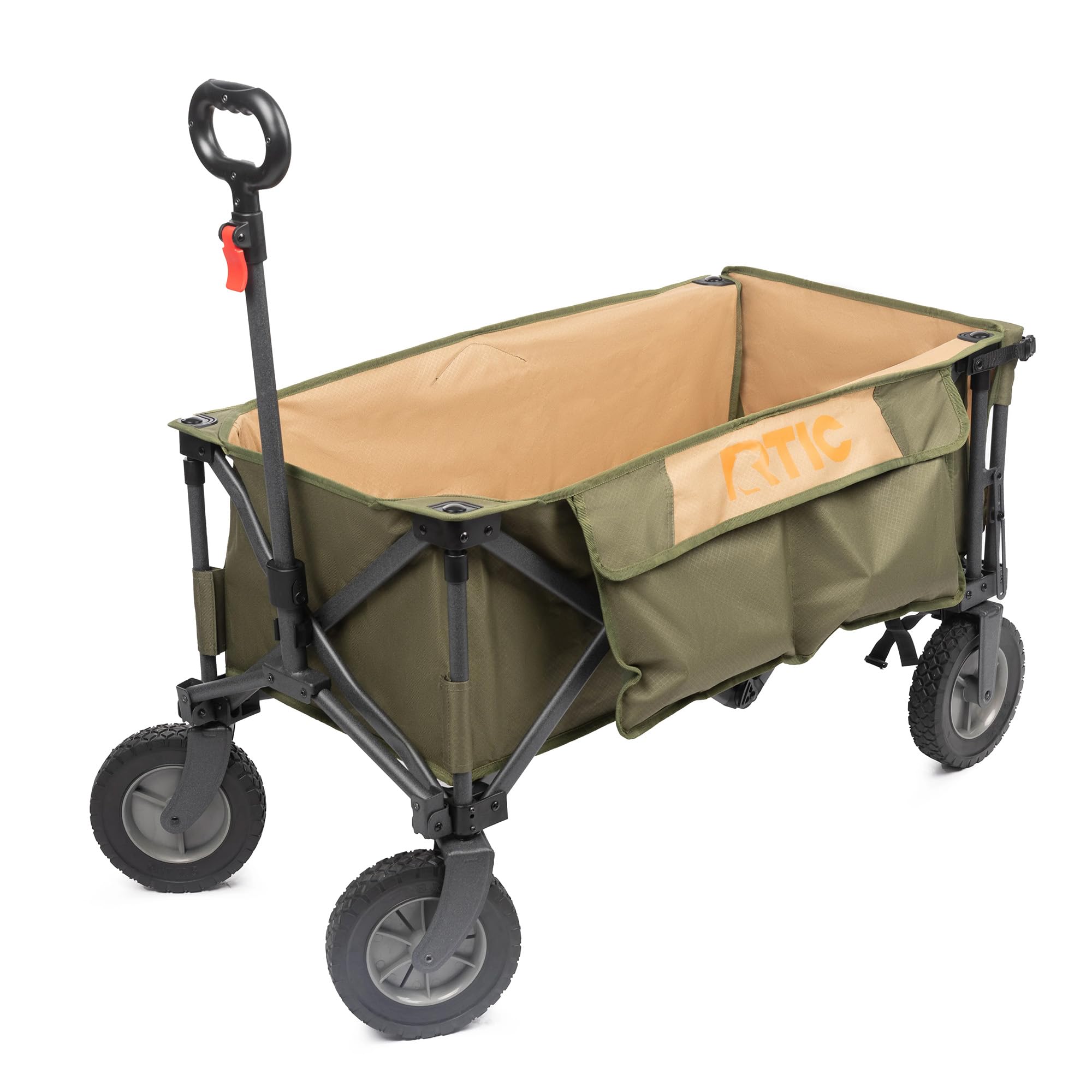 Amazon.com : RTIC Ultra-Tough Wagon Folding Utility Cart with All ...