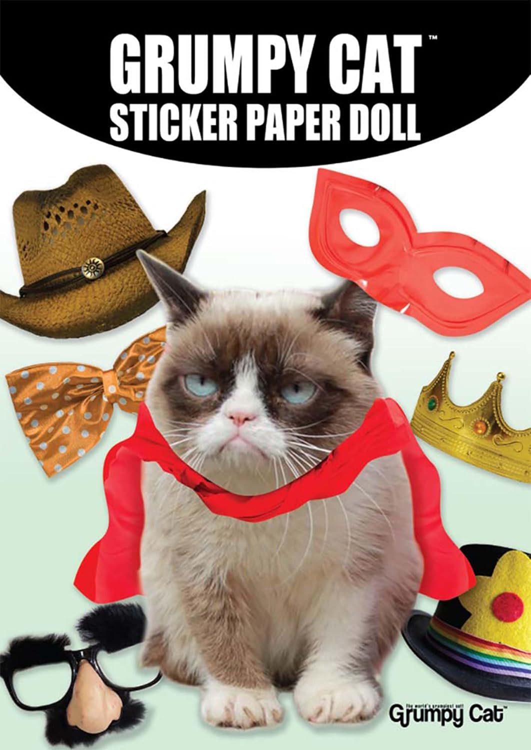 Grumpy Cat Sticker Paper Doll (Dover Little Activity Books: Pets ...