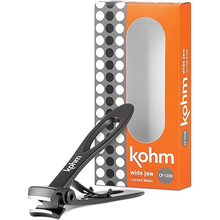 Amazon.com : KOHM Nail Clippers for Thick Nails - Heavy Duty, Sharp ...