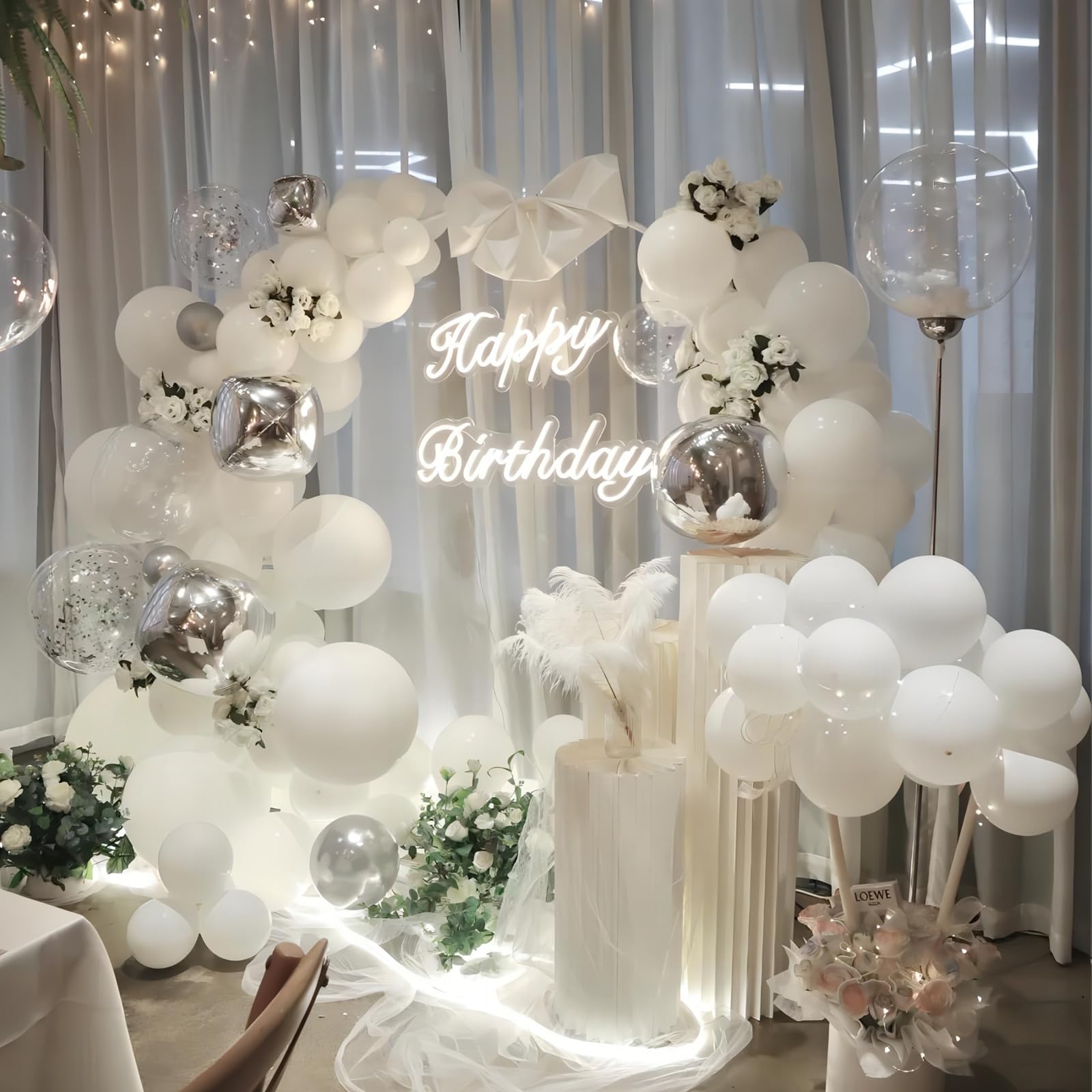 Elegant White Party Decoration Ideas Classic White Wedding Anniversary