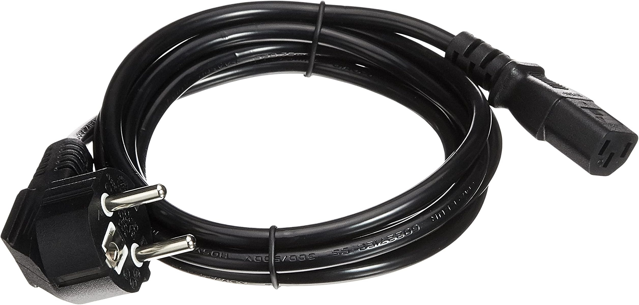 PremiumCord - Cable de alimentación (230 V, 2 m, con protección de ...